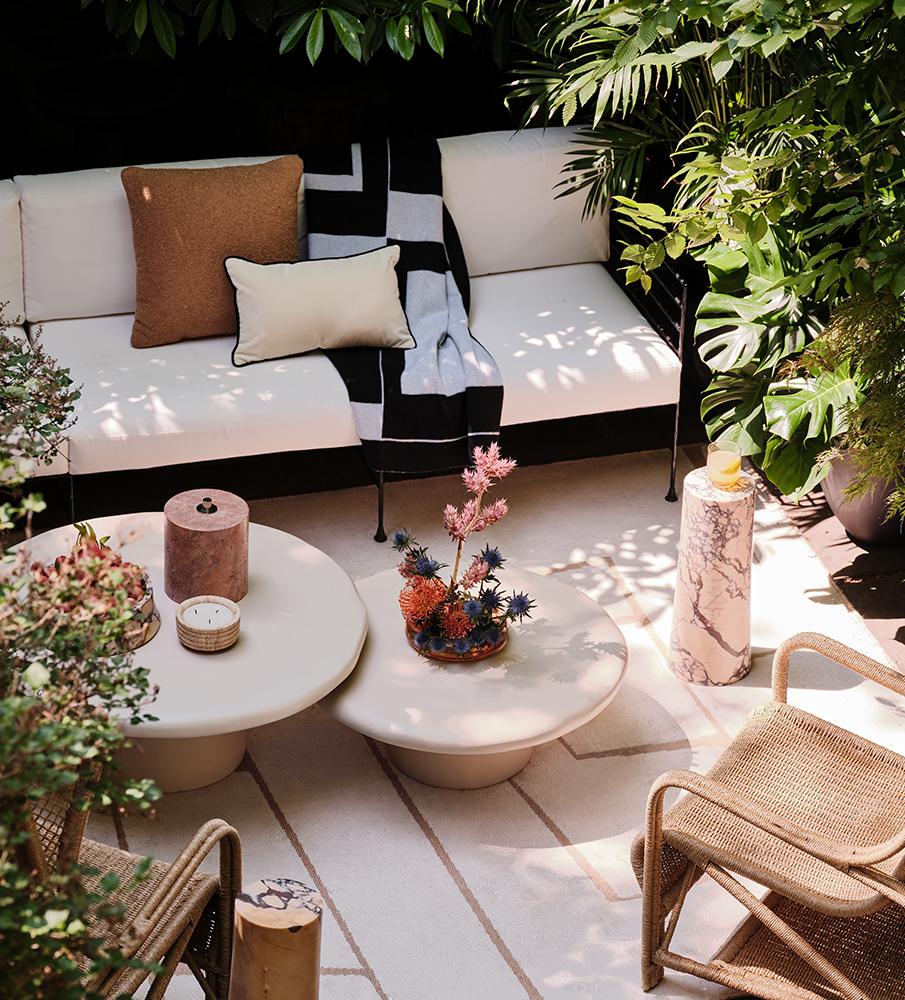 Outdoor Small Spaces With Emrata CB2