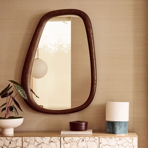 Modern Rectangular Wall Mirrors | CB2