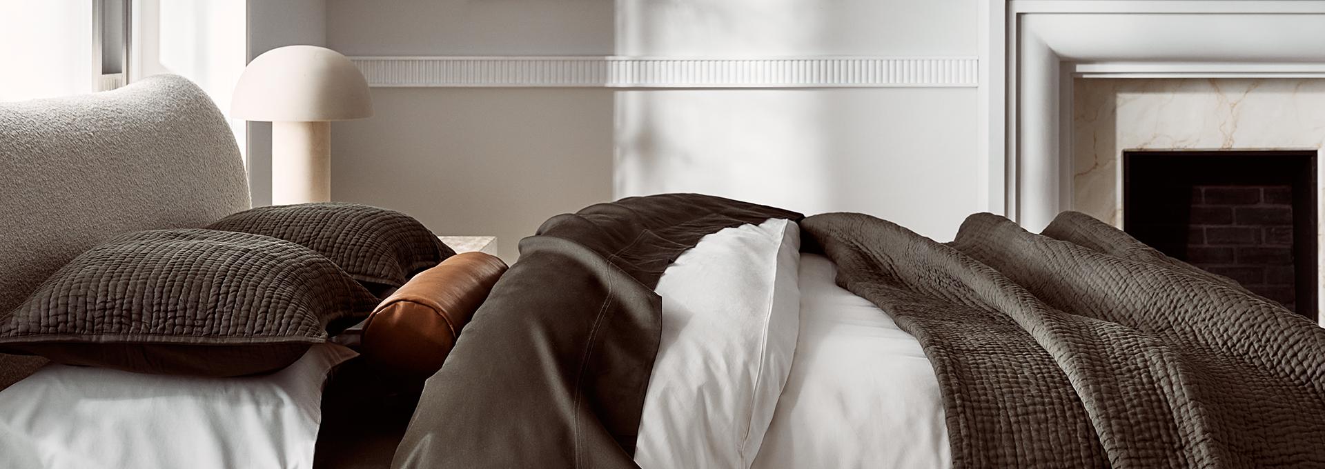 Bedding by Material: Best Material for Bedding Sheets | CB2