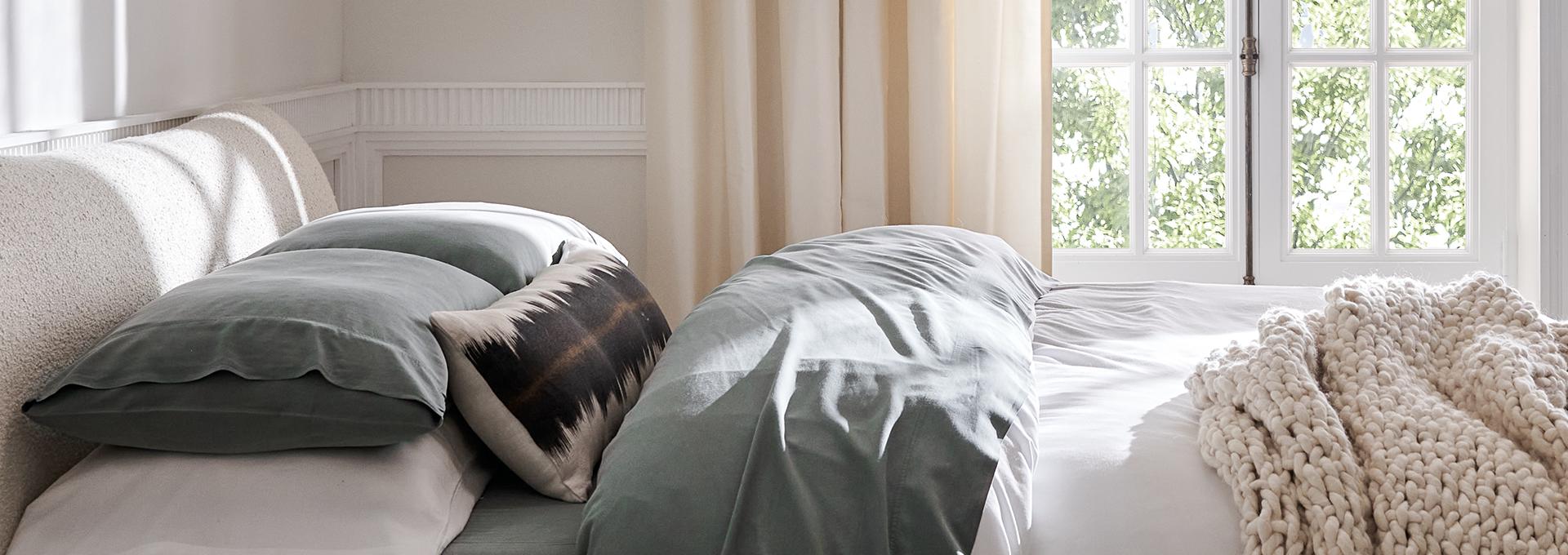 Bedding by Material: Best Material for Bedding Sheets | CB2