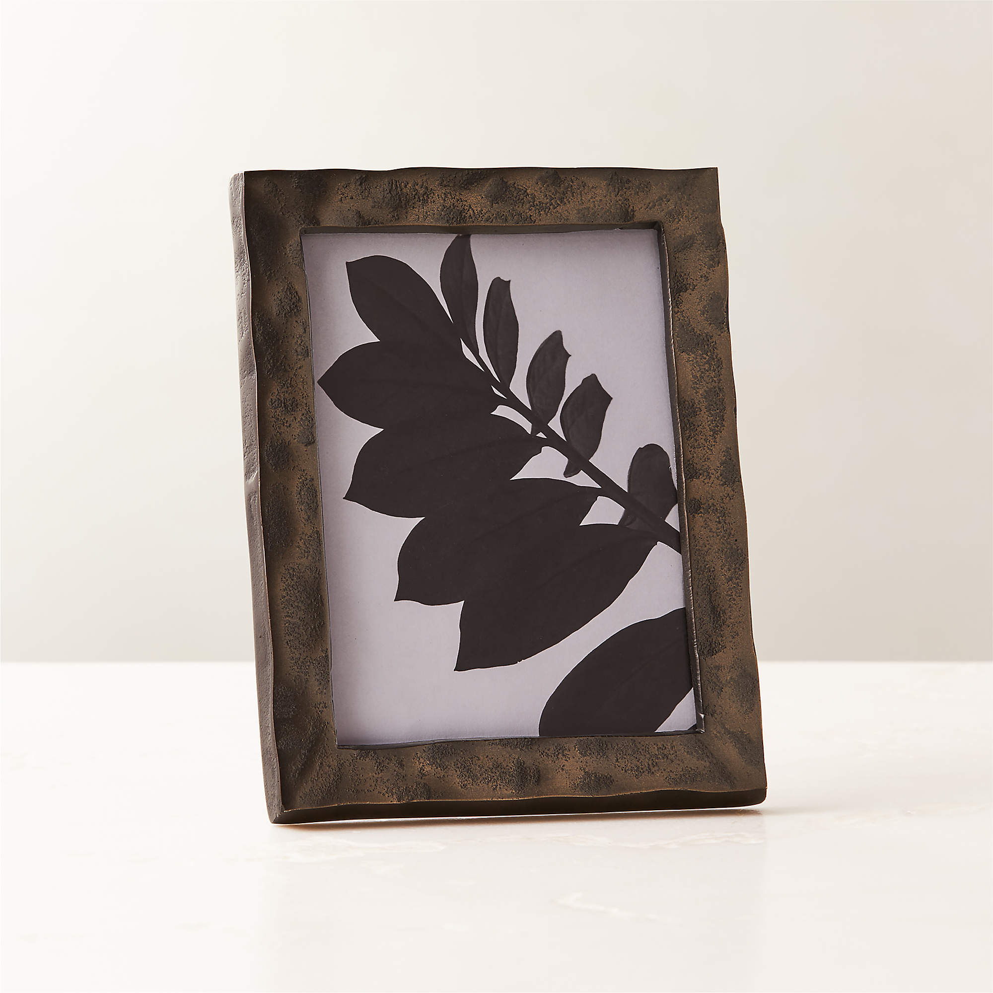 Abel Black Picture Frame 5''x7'' + Reviews | CB2