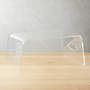 Clear Acrylic Bed Tray | CB2