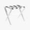 Acrylic and Leather Luggage Rack + Reviews | CB2