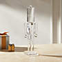 Clear Acrylic Large Nutcracker | CB2