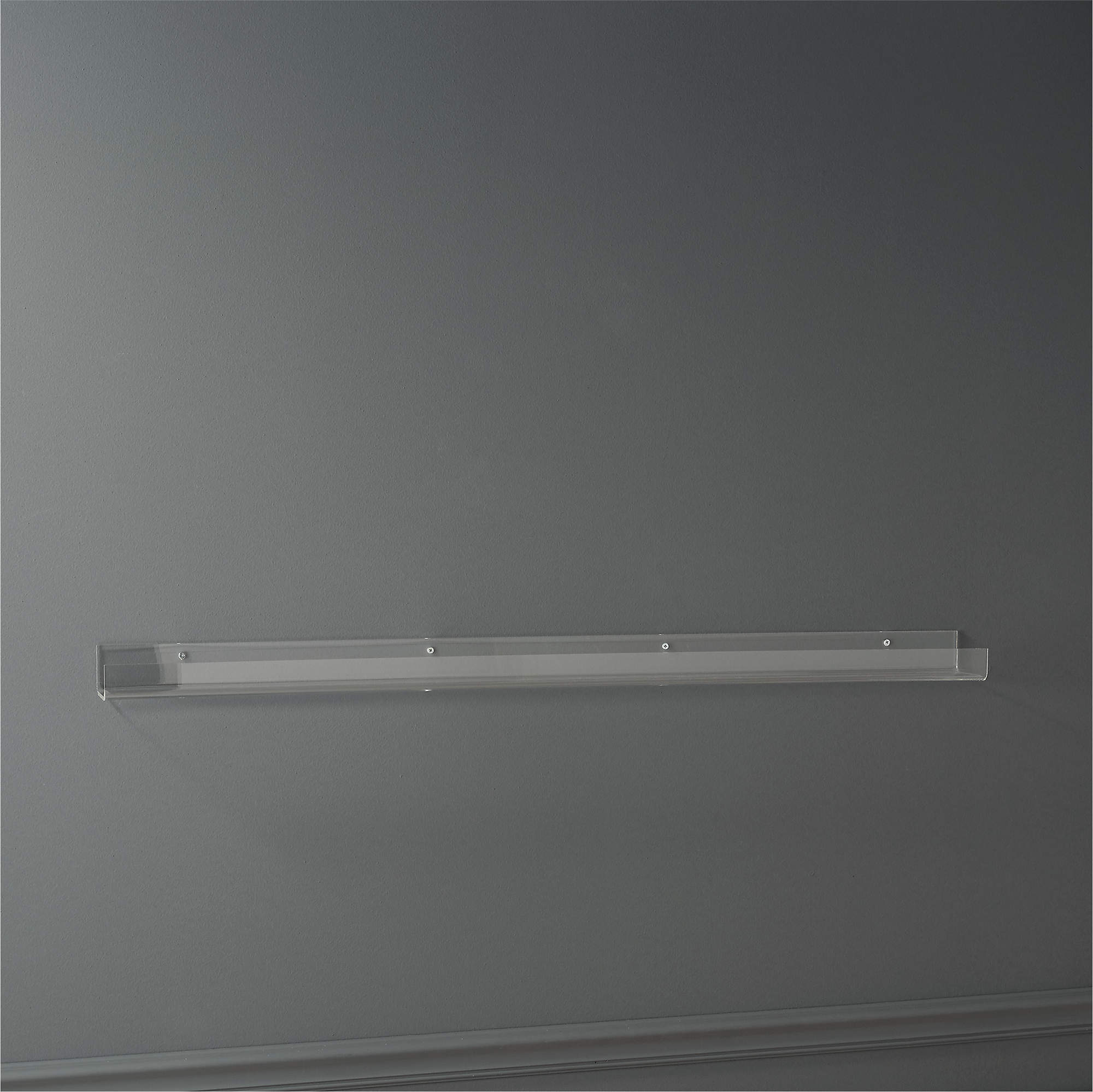 Acrylic Wall Shelf 48" | CB2