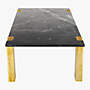 Alcide Rectangular Marble Coffee Table | CB2