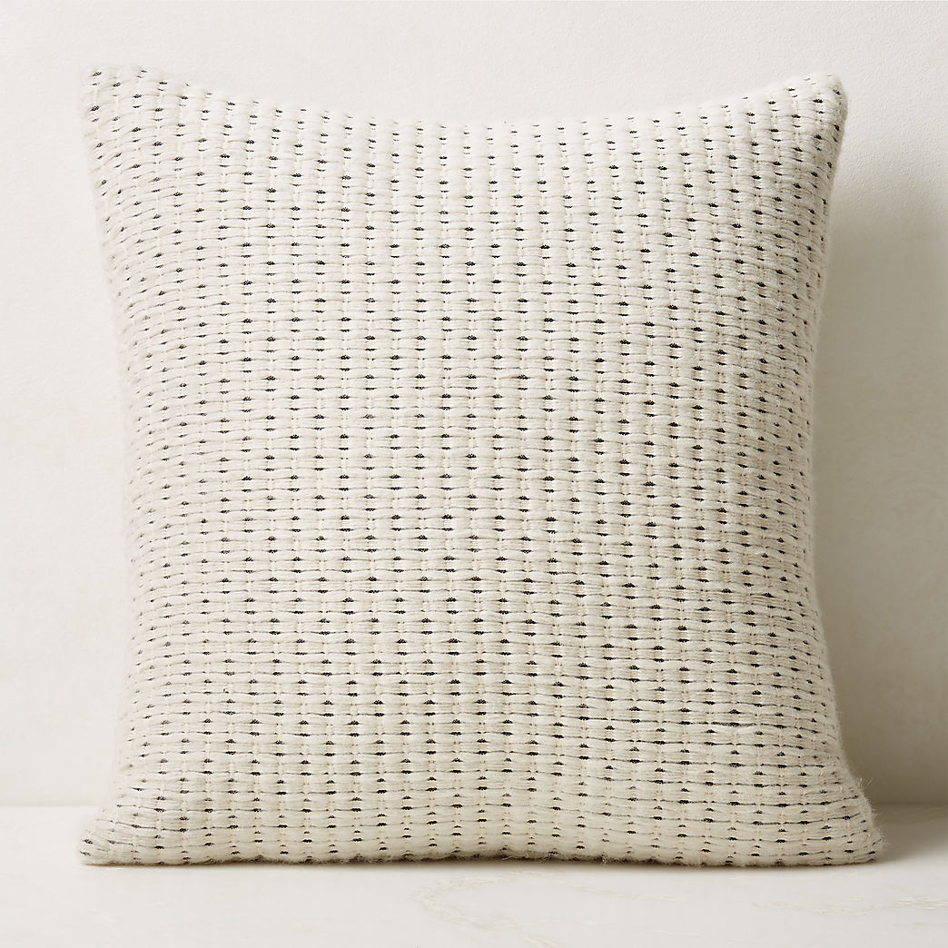 Modern White & Off-White Throw Pillows | CB2