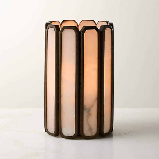Gio Small Glass Hurricane Candle Holder | CB2