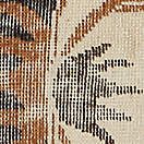 Allure Hand-Knotted Copper Floral Wool Area Rug 10'x14' + Reviews | CB2