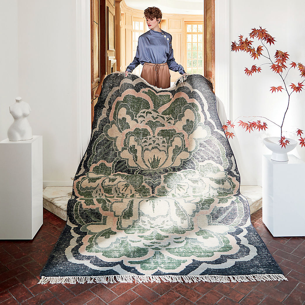 Modern Runner Rugs: Hallway Runners and Bath Runners | CB2