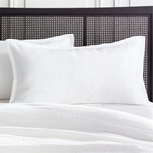 Standard Pillow Shams | CB2 Canada