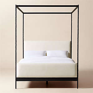 Modern Canopy Beds and Four Poster Bed Frames CB2
