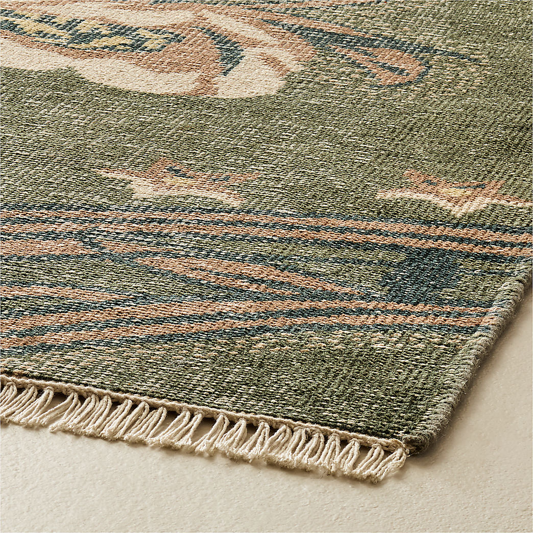 Green Runner Rugs | CB2