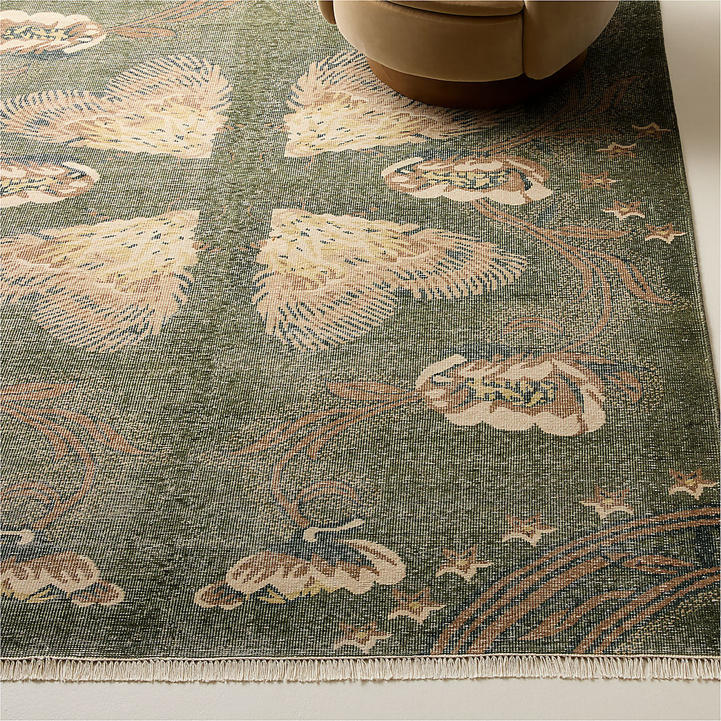 Green Runner Rugs | CB2