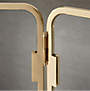 Amos Brass Fireplace Screen | CB2