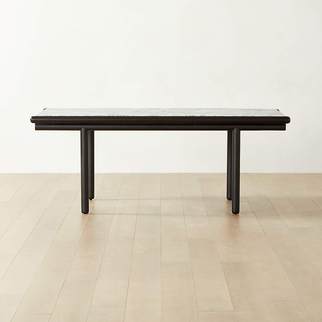 Julius 72" Oval Marble Dining Table + Reviews | CB2 Canada