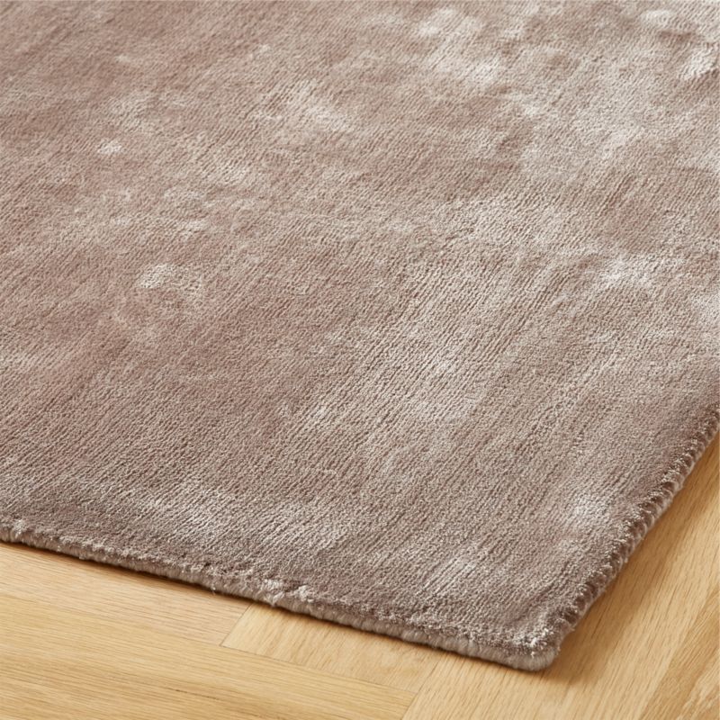Anders Dusty Rose Pink Area Rug 5'x8' + Reviews | CB2