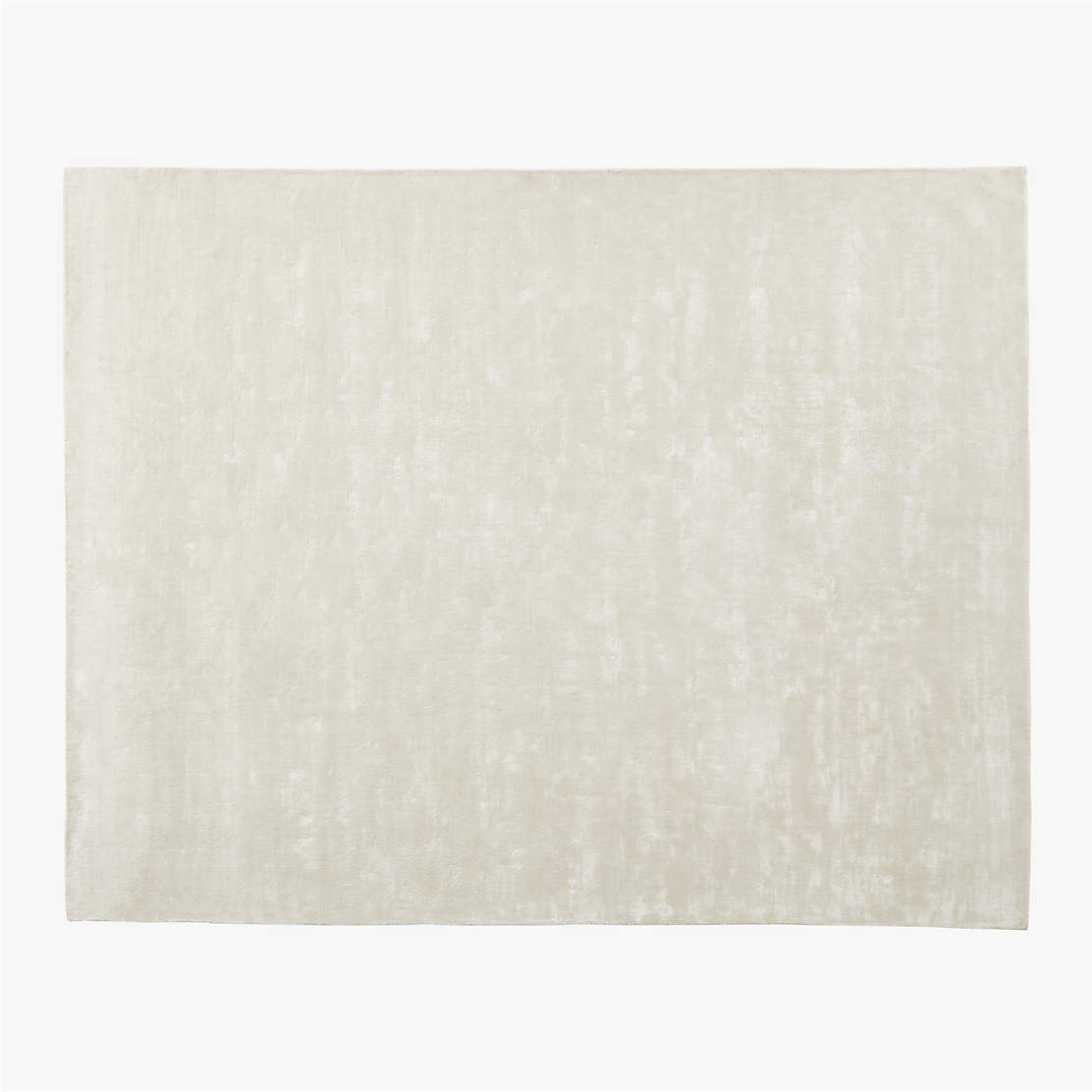 Anders Ivory TENCEL Lyocell Area Rug 9'x12' + Reviews | CB2