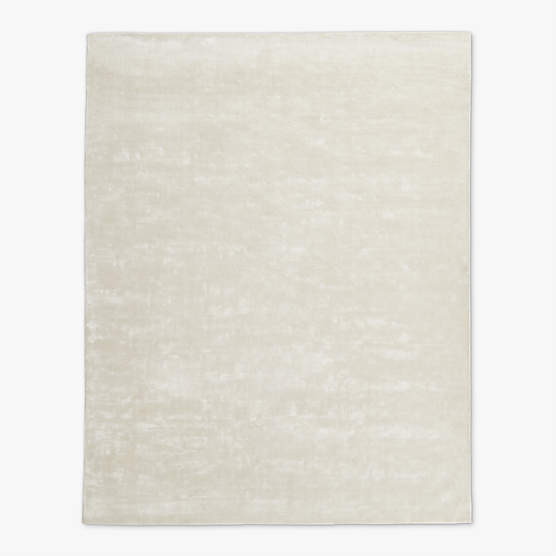 Leera Handloomed Warm White Performance Area Rug 10'X14' + Reviews | CB2