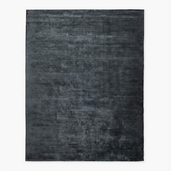 Anders Dusty Rose Pink TENCEL Lyocell Area Rug 5'x8' + Reviews | CB2