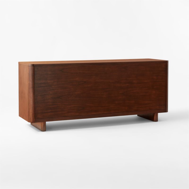 Andora Low Dresser with Additional Damon Polished Brass Knobs | CB2 Canada