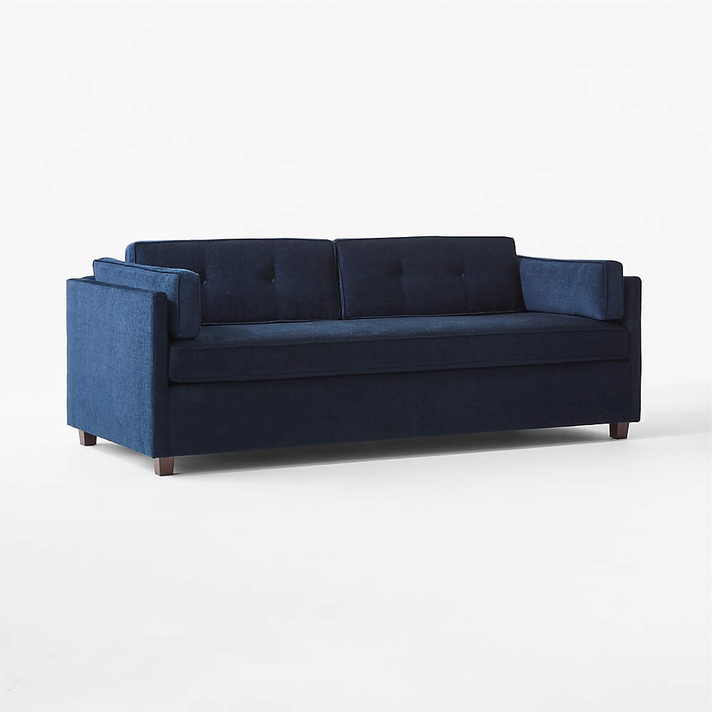 Navy Blue Velvet Sleeper Sofa | Cabinets Matttroy
