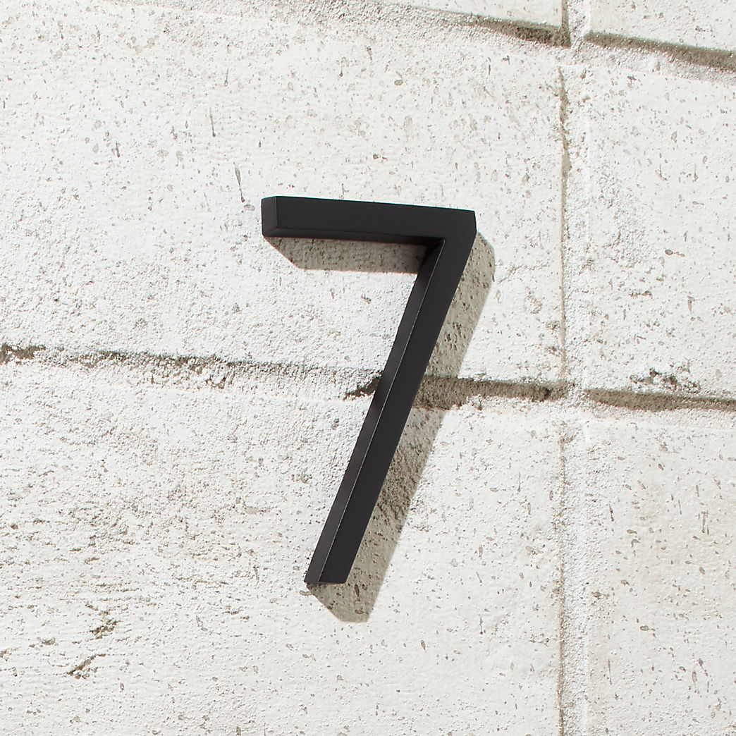 Modern House Numbers | CB2