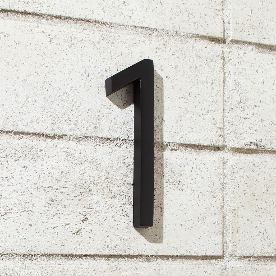 Modern House Numbers | CB2