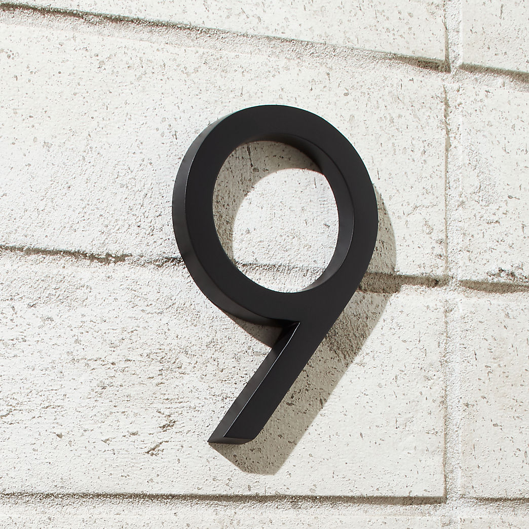 Modern House Numbers | CB2