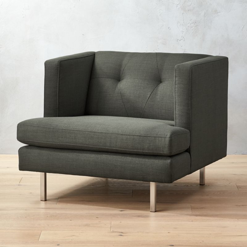 modern club chairs | CB2