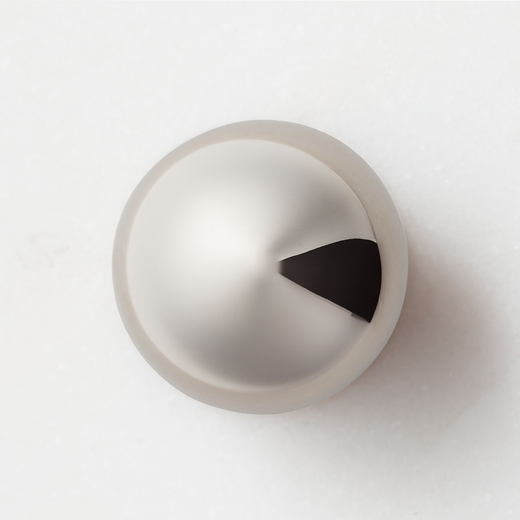 Modern Nickel Knobs | CB2