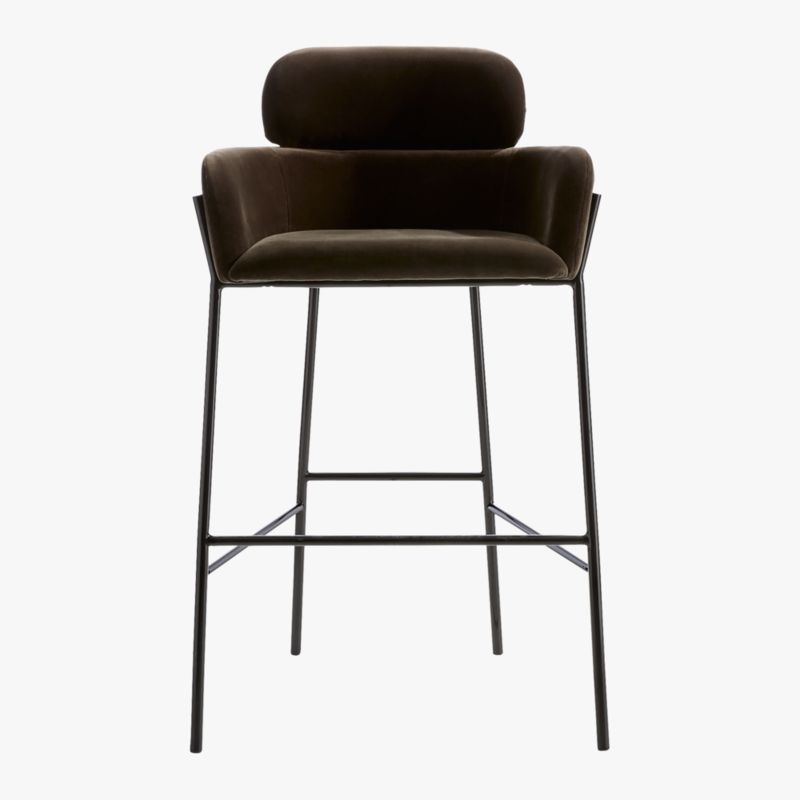 Azalea Mink Bar Stool + Reviews | CB2