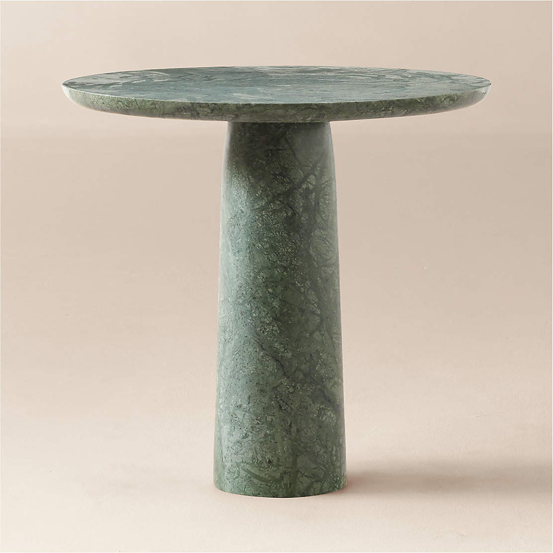 Ciccio Green Marble Side Table + Reviews | CB2 Canada