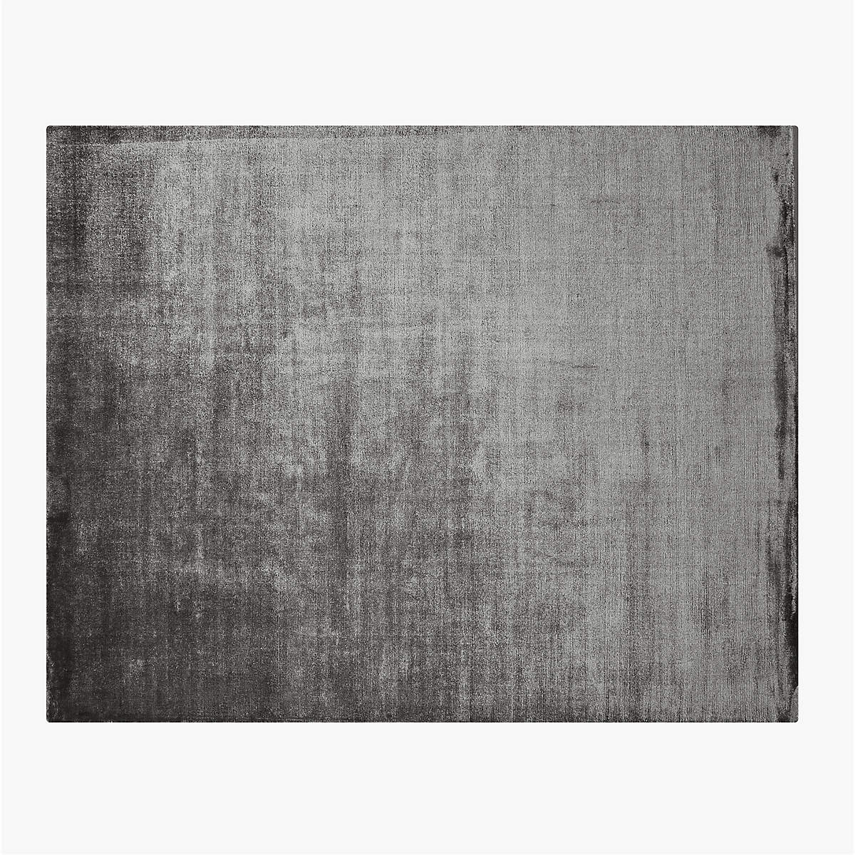 Baleia Charcoal Grey Area Rug 8'x10' + Reviews | CB2