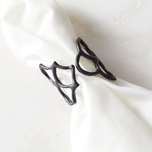 Modern Napkin Rings | CB2 Canada