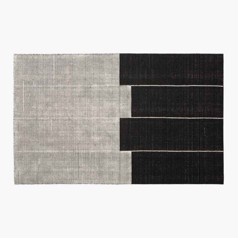 Bass Handloomed Area Rug 5'x8' + Reviews | CB2