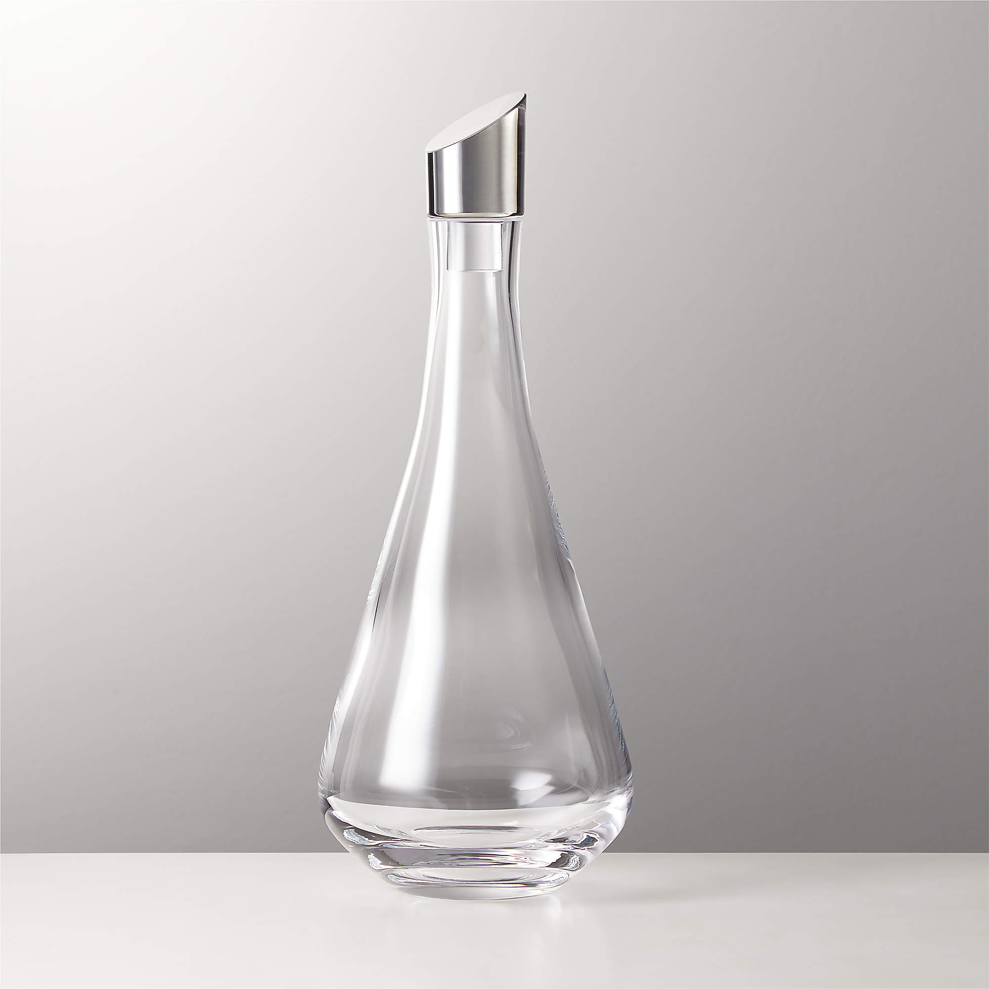 Bellevue Modern Decanter + Reviews | CB2