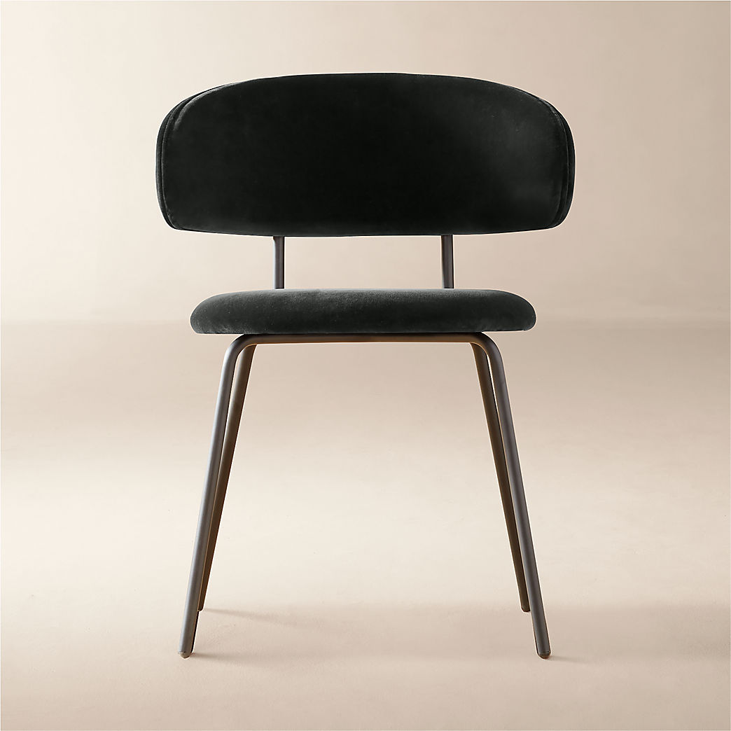 Black Modern Dining Chairs for Dining Rooms, Kitchens and Breakfast ...