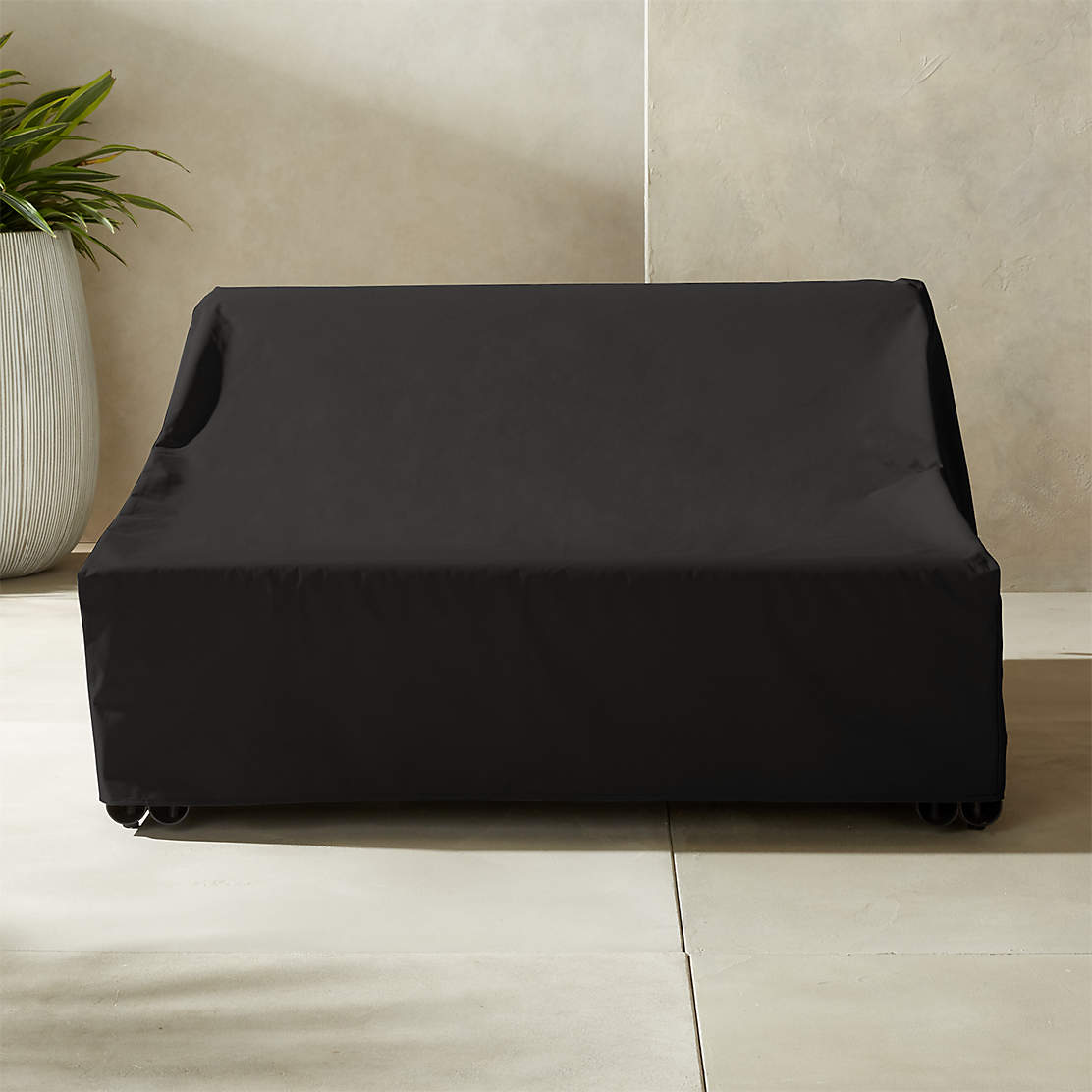 Bizerte Outdoor Patio Corner Chair Cover | CB2