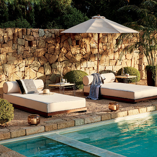 Modern Outdoor Lounge Chairs, Sun Loungers, Chaise Lounges & Pool ...