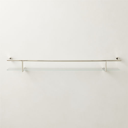 Floating Wall Shelves with Storage | CB2