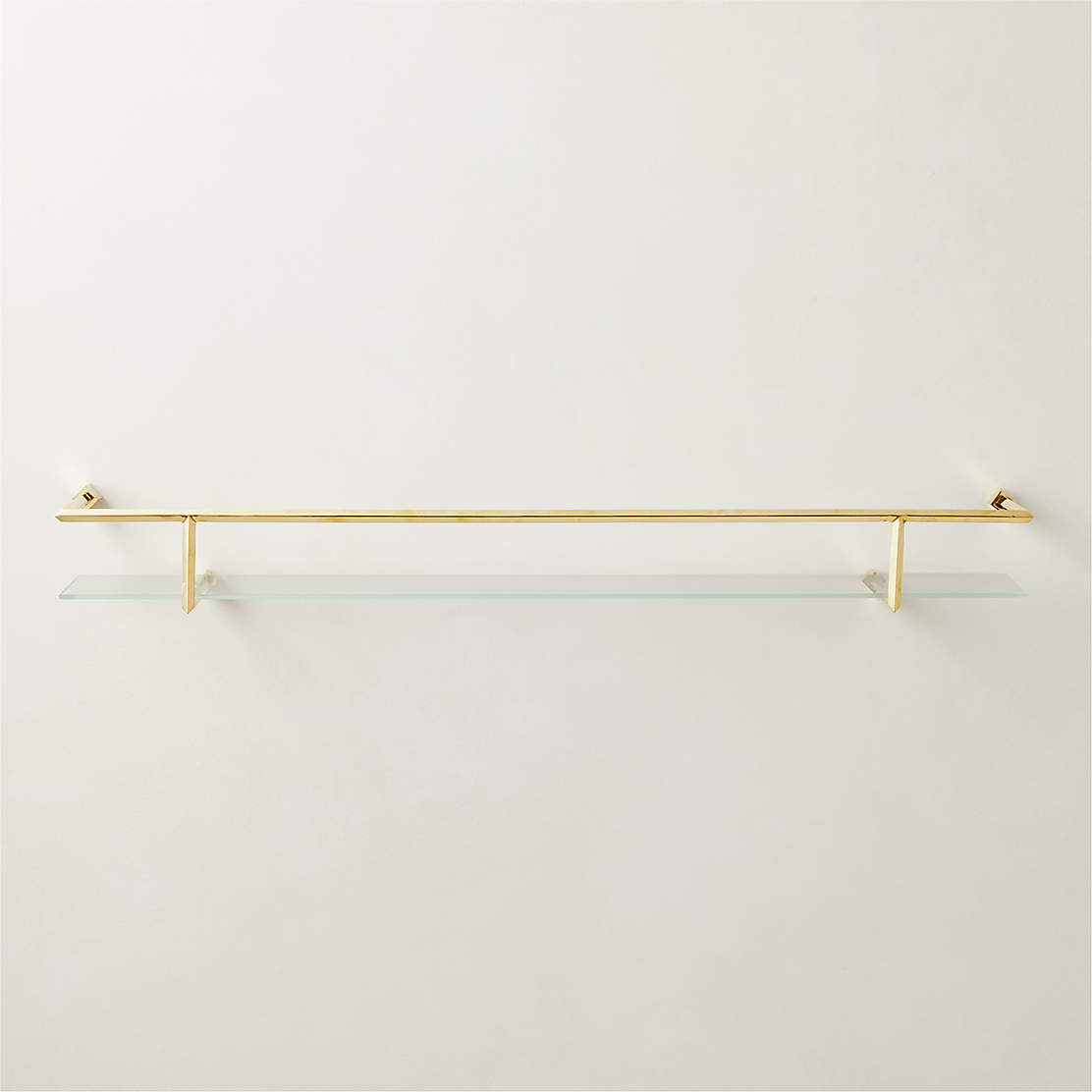 Acrylic Wall Shelf 48" + Reviews | CB2 Canada