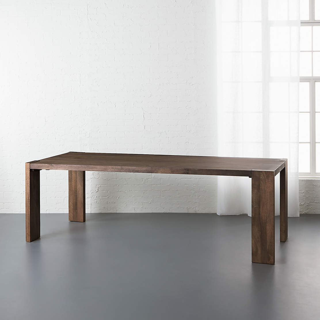 Blox 35x63 Dining Table + Reviews | CB2
