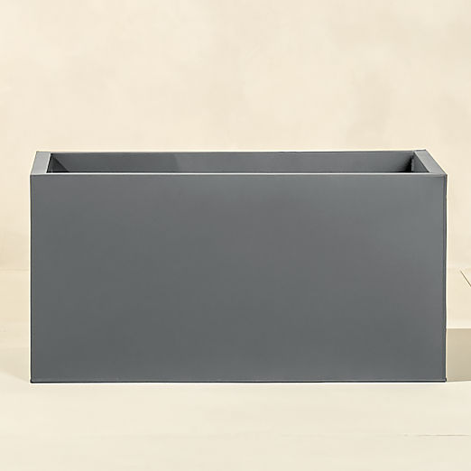 Modern Metal Planters | CB2