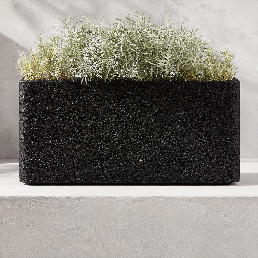 Modern Rectangular Outdoor Patio Planters, Planter Bowls and Plant Pots ...