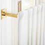 Bolt Modern Polished Brass Blackout Curtain Rod 48"-88"x1.25" + Reviews ...