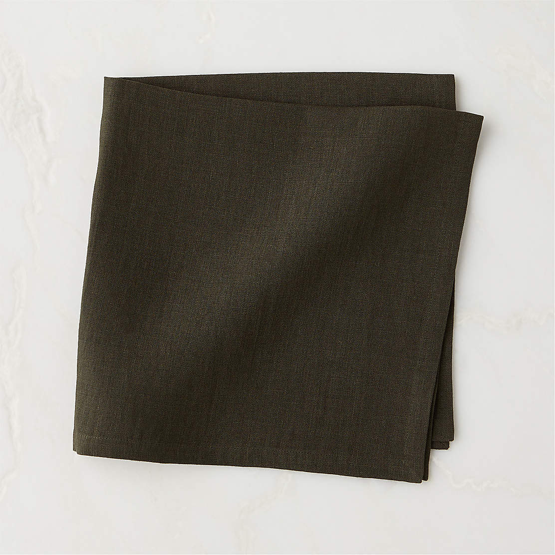 Bolt Grey Linen Napkin + Reviews | CB2