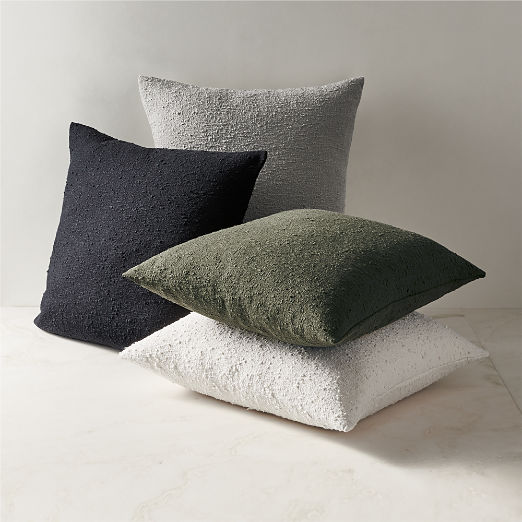Off-White Throw Pillows | CB2