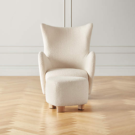 Bozzi Mongolian Sheepskin Chair + Reviews | CB2 Canada