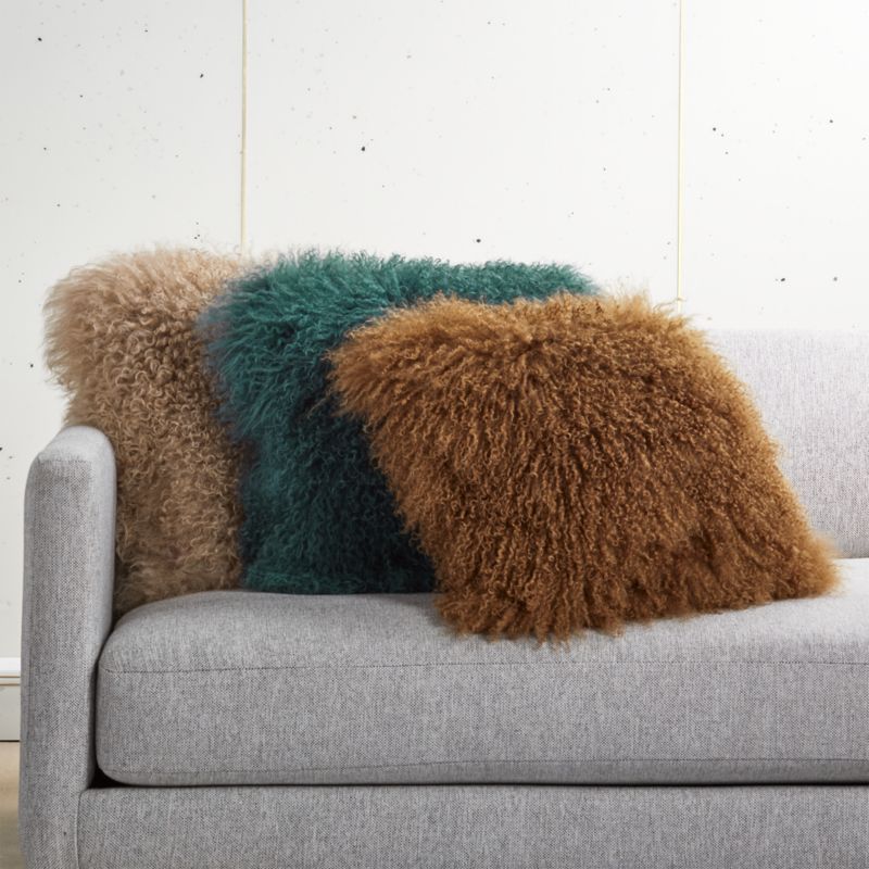 Fur Throw Cushions